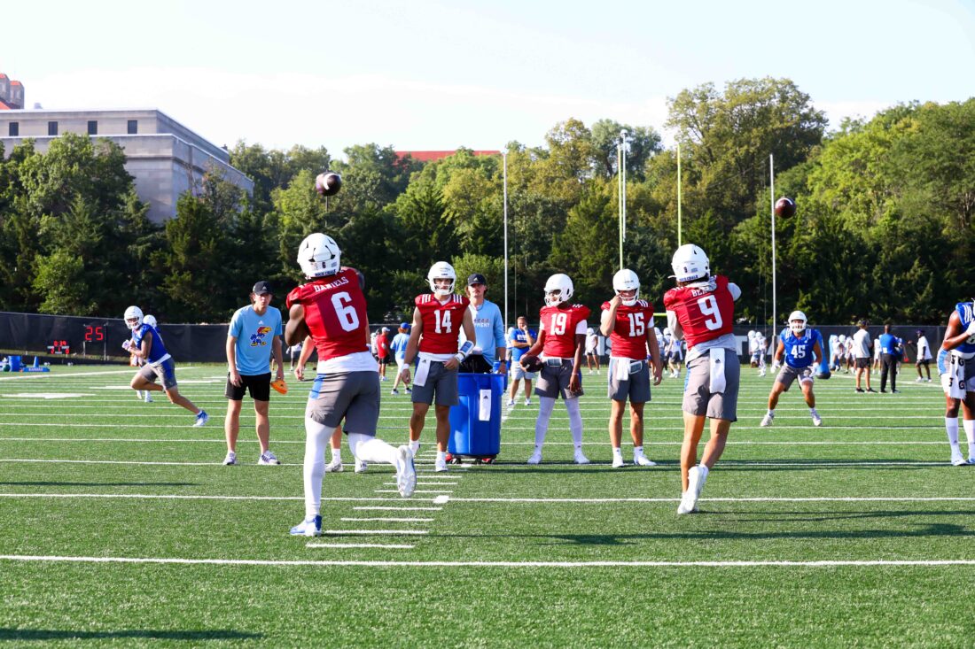 Freshman Ballard making waves in KU quarterback room | News, Sports ...